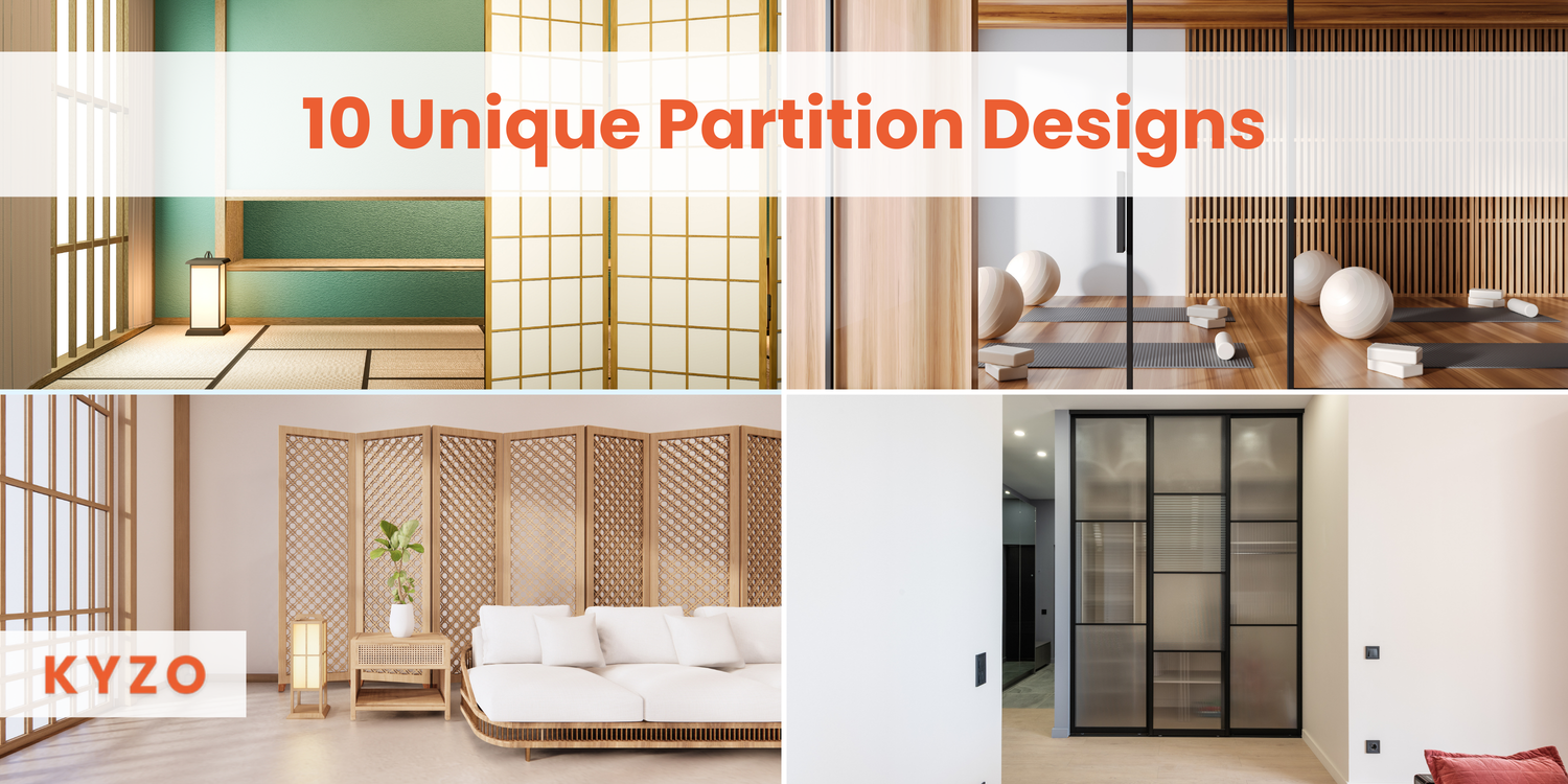 10 Unique Partition Designs for Home Interiors | Kyzo – KYZO